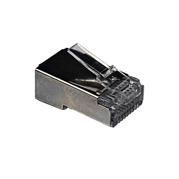 Best Cat6/Cat6a RJ45 8P8C Pass Through Modular Plug shielded connector ...
