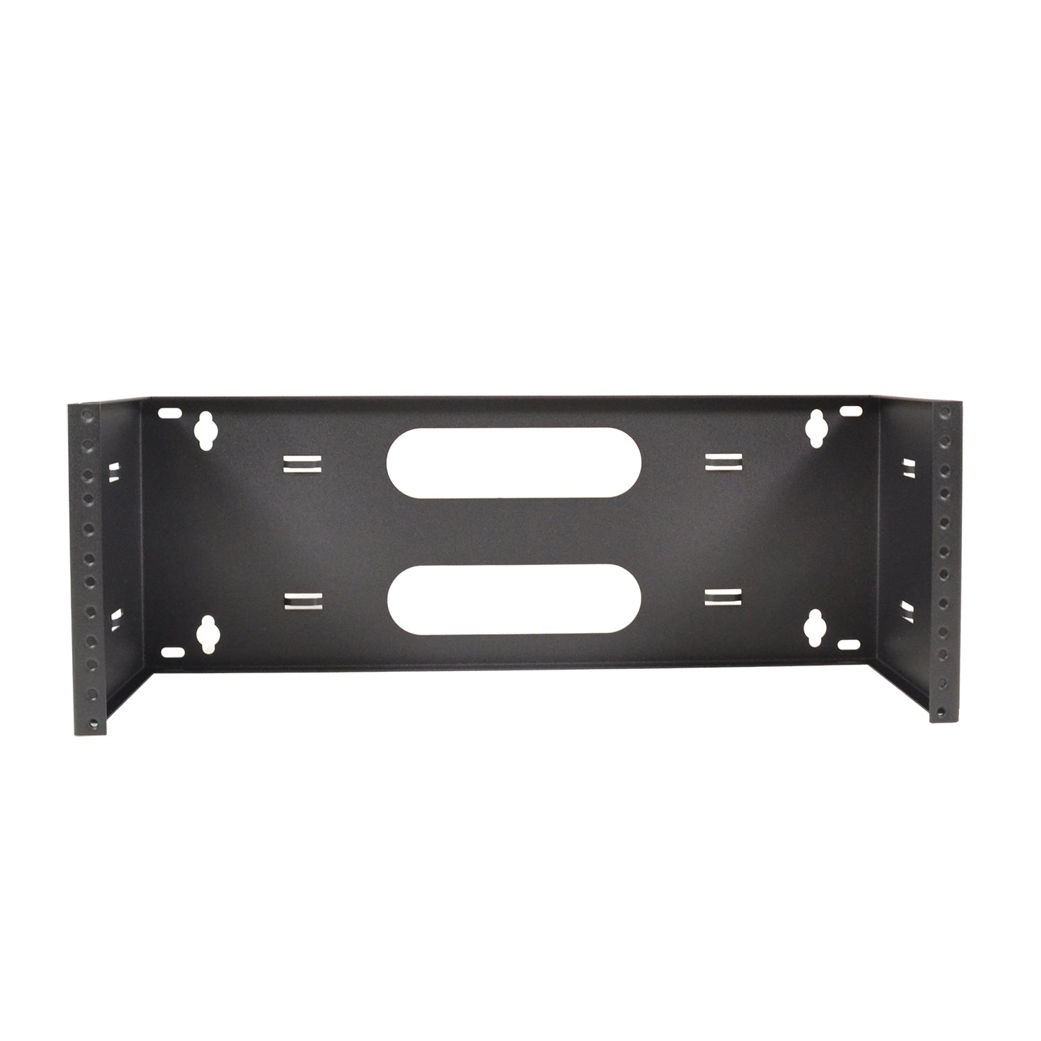 4U 19" Wall Mount Patch Panel Bracket | Swing-Out Steel Rack 6" Depth ...