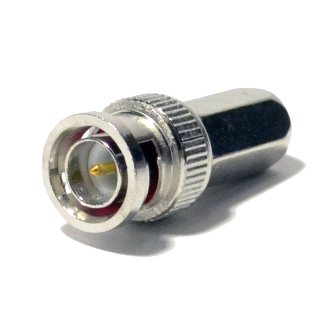 Twist-On BNC Male Connector for RG59 Coax CCTV Camera Cable - Tektel.com
